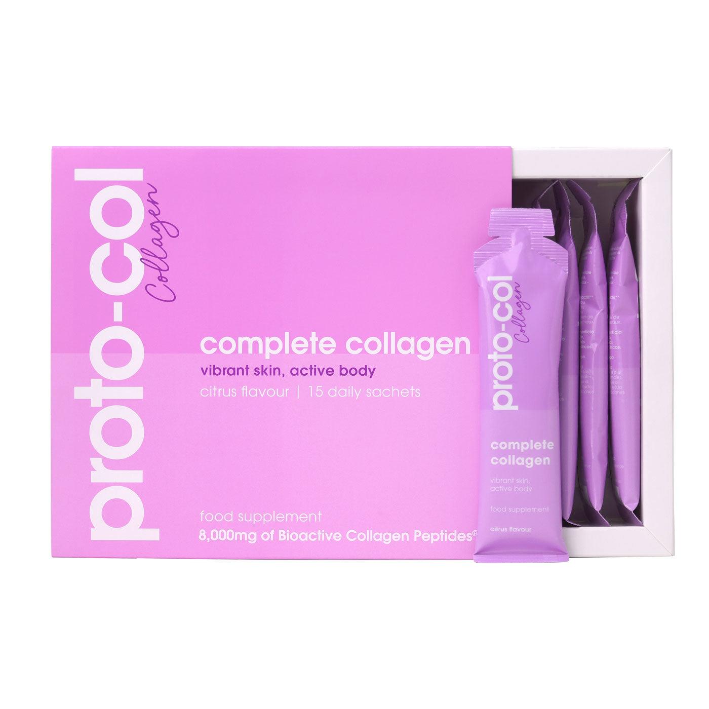 Hydrolysed Collagen with Vitamins C & E – Proto-col